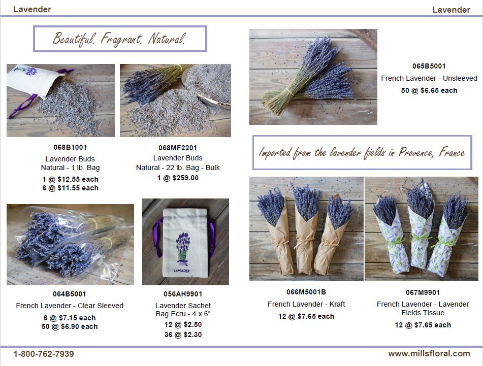 2018 Lavender Brochure